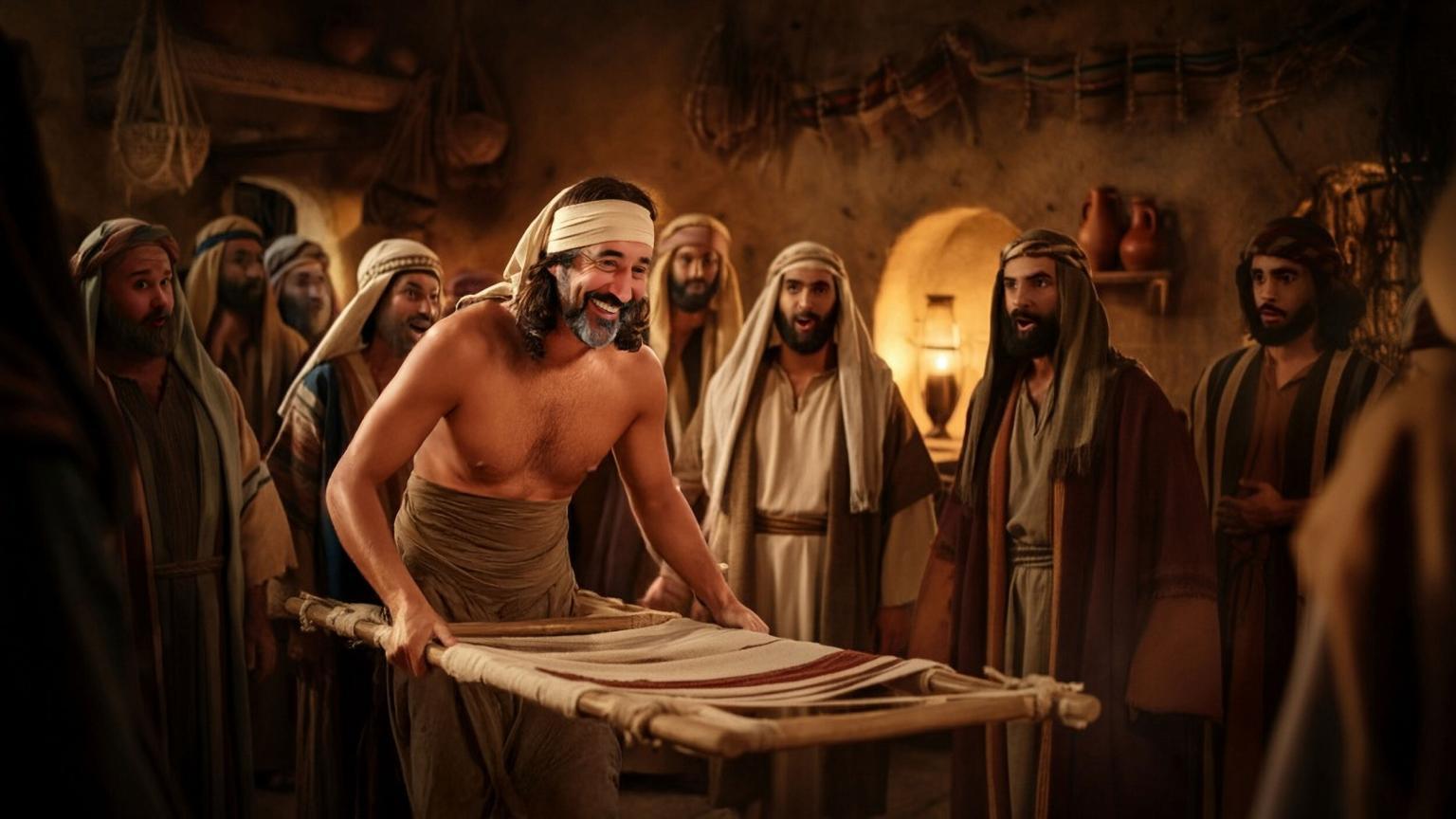 Jesus Heals a Paralytic – The Story of Jesus